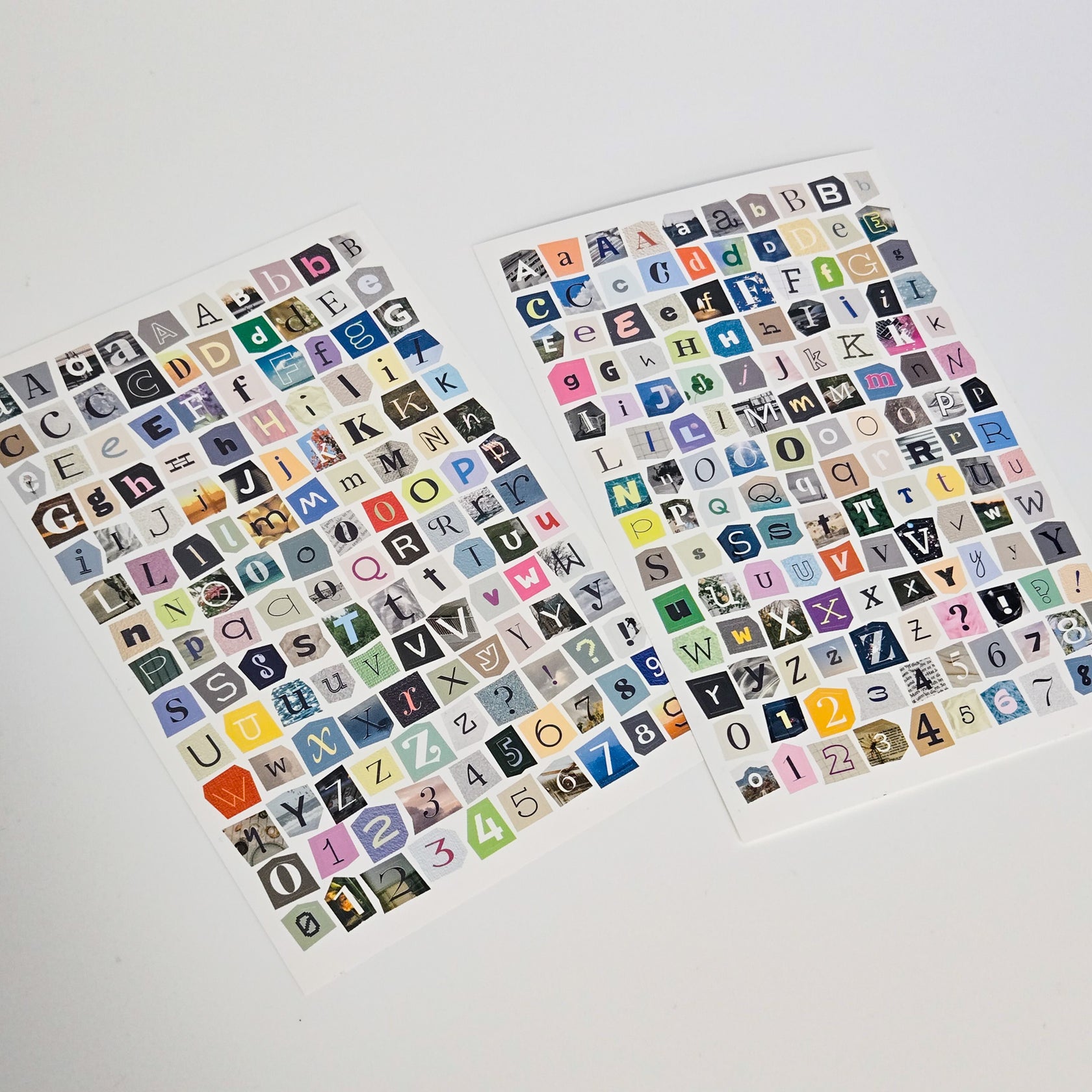 Iconic - Magazine Collage - Sticker Pack – Papel Arcano
